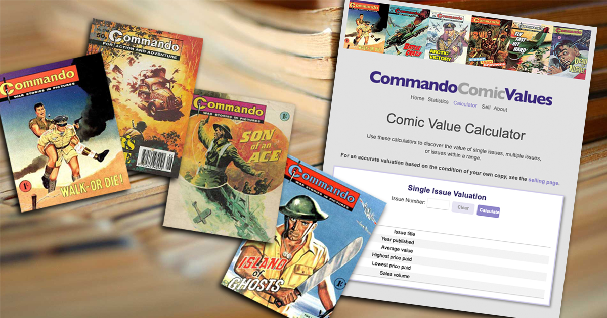 Commando Comics | Price Guide
